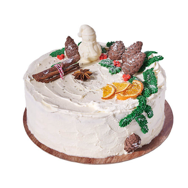 Large Christmas Cake – Christmas gifts – Toronto delivery - Toronto Blooms